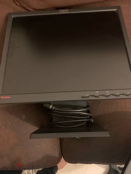 Ibm Pc Monitor 21 Neat Clean And Premium And Its Original Ibm Cables Monitors Printers