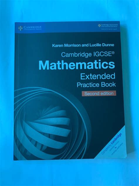 Cambridge Igcse Mathematics Extended Practice Book Hobbies And Toys Books And Magazines Textbooks