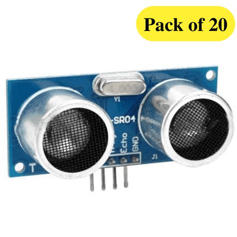 Buy Hc Sr04 Ultrasonic Distance Sensor Module Pack Of 20 Online In