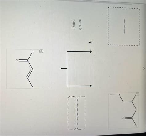Solved Draw The Missing Organic Structures Or Select The Chegg