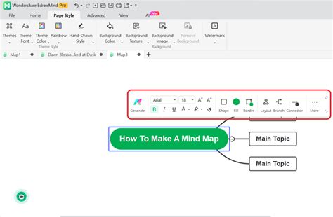 Steps To Make A Mind Map At Edrawmind