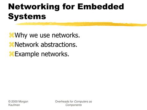 PPT Networking For Embedded Systems PowerPoint Presentation Free Download ID
