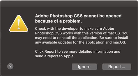 Solved Missing Library For Photoshop Cs6 On Mojave Adobe Product Community 10586857