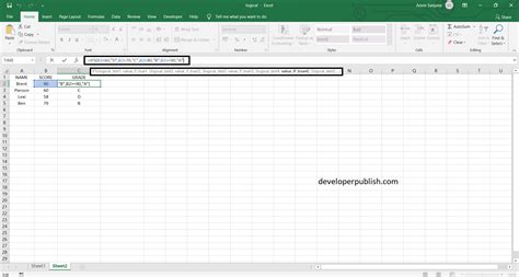 How To Use IFS Function In Microsoft Excel Spreadsheet