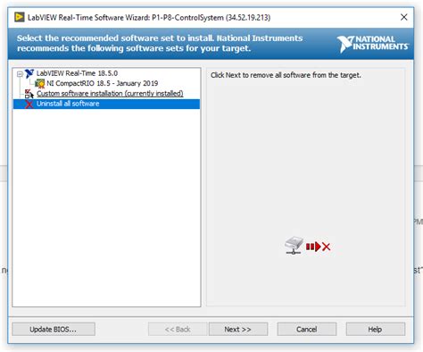 ni 9871 deploy option error ni community