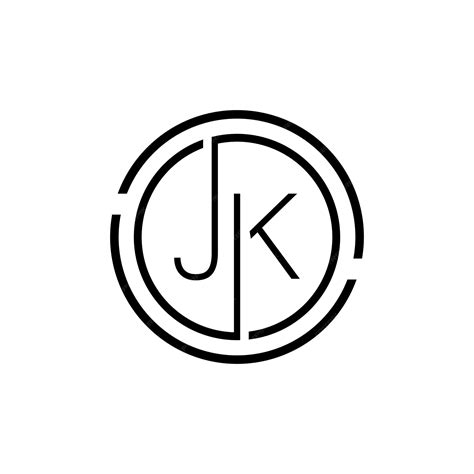 Premium Vector Jk Letter Logo Design Template Vector Creative Initials Letter Jk Logo Concept