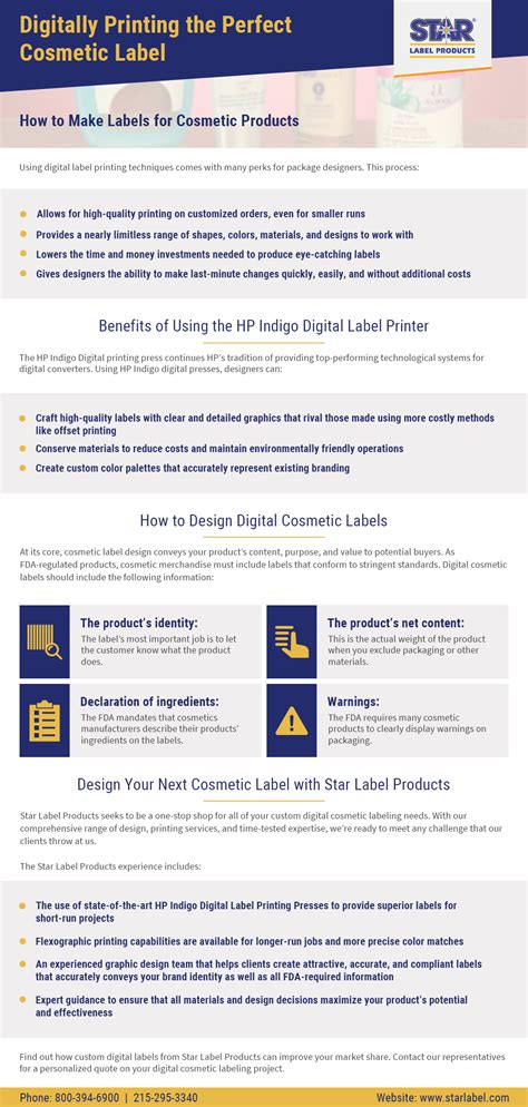 Cosmetic Labels Premium Custom Cosmetic Label Printing