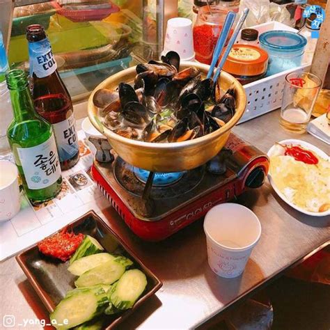 釜山西面 布帐马车一条街”~一个让深夜吃货流连忘返的地方啊~~
