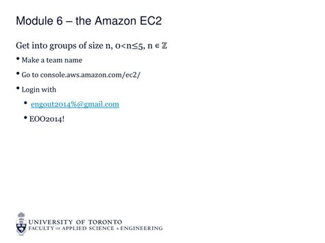 PPT Module 6 The Amazon EC2 PowerPoint Presentation Free Download ID 2461408