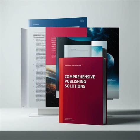 Formatted Pages And Cover Design Premium Ai Generated Image