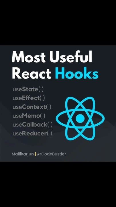What Are The Most Useful React Hooks Feedshorts Coding