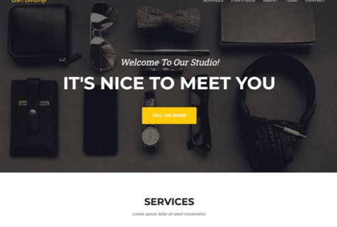 Bootstrap Template Free Css Pilihan Terbaik Untuk Website Anda Dengan