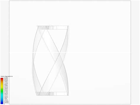 Vetical Axis Wind Turbine Darrieus Copy By Ferose Simscale