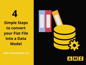 How To Convert Your Flat File Into A Data Model 4 Easy Steps