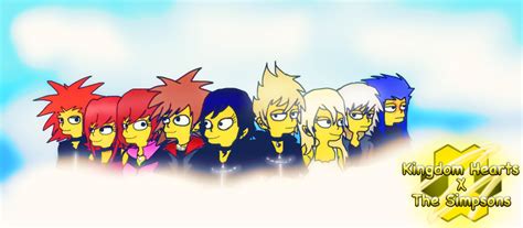 Kingdom Hearts X The Simpsons By Dark Anmut On Deviantart