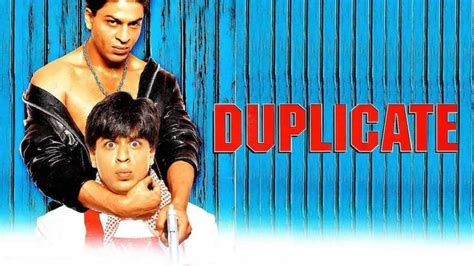 Sinopsis Film Duplicate Kisah Shah Rukh Khan Jadi Koki Dan Penjahat