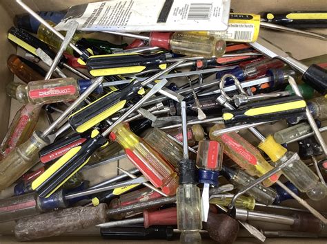 Lot Screwdriver Assortment Craftsman Chisel