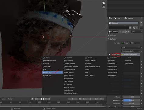 Blender Doesn T Seem To Be Importing Vertex Color For Ply Blender Stack Exchange