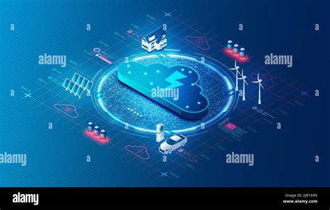 Virtual Power Plant Concept Vpp Cloud Based Distributed Power Plant That Collects The