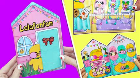 Домик для уточки Лалафанфан из бумаги своими руками Youtube