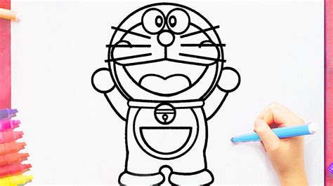 How To Draw Doraemon Step By Step Youtube