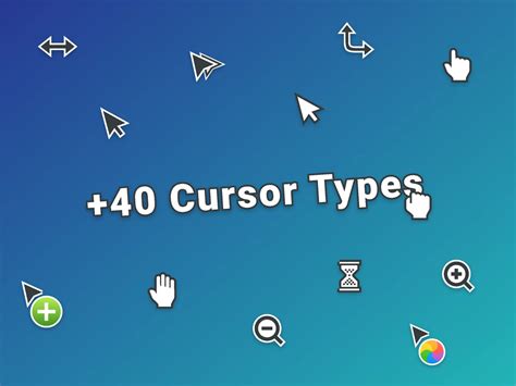 40 Types Of Cursor Free Figma Template For Uncategorized