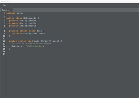 How To Create An Editor With Syntax Highlighting For Java Tomsondev Blog