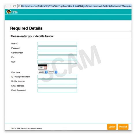Beware Of New FNB Reactivate Card Scam