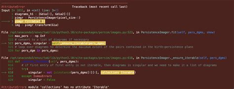 persistenceimager error · issue 60 · scikit tda persim · github