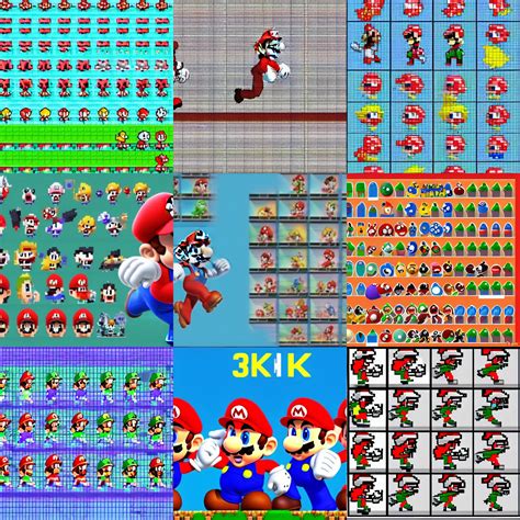 Mario Sprite Sheet Bit
