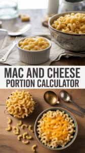 How Much Mac And Cheese Per Person The Quick Planning Guide For