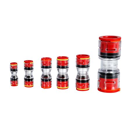 Hdpe 마이크로덕트 스트레이트 커넥터 마이크로 덕트 피팅 커플러 씰링 및 고정 요소