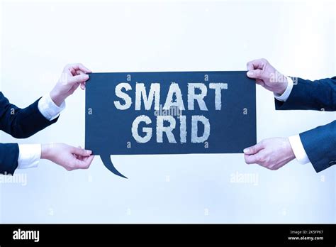Text Showing Inspiration Smart Grid Word Written On Includes Of