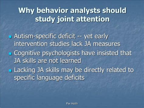 Ppt Tacts And Joint Attention An Operant Analysis Of Joint Attention Skills Powerpoint