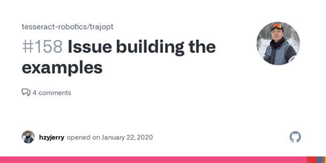 Issue Building The Examples Issue Tesseract Robotics Trajopt Github