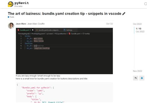 New Builtin Pyrevit Bundles Creation Extension Your Non Ai Assistant