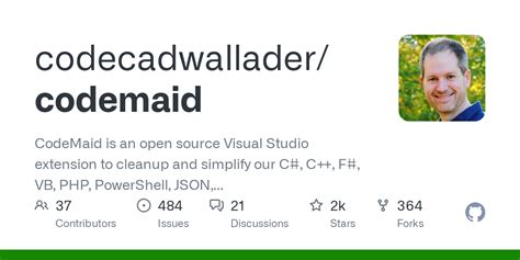 github codecadwallader codemaid codemaid is an open source visual