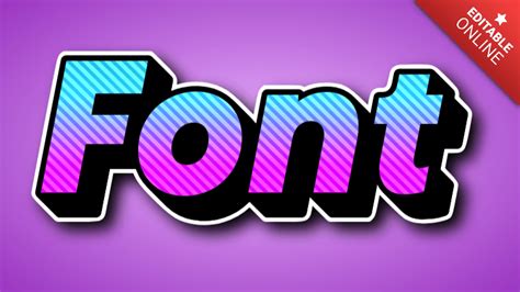 Font | Sticky | Text Effect Generator