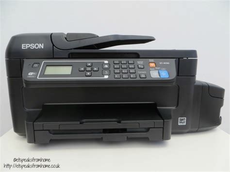 Epson ET-4550 EcoTank Printer Review - ET Speaks From Home