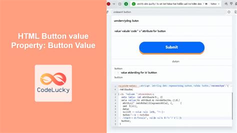 HTML DOM Button Object Accessing Button Elements CodeLucky