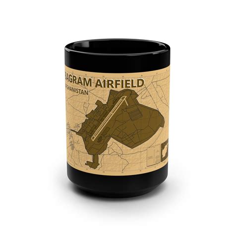 Bagram Afghanistan Mug 15oz Battle Cartography