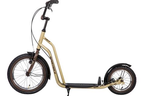 Внедорожный самокат NOVATRACK City Line, бежевый 16STAMPN1CL.BG8 ...