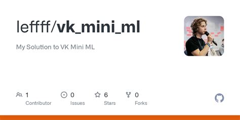 Vk Mini Ml Eda Ipynb At Main · Leffff Vk Mini Ml · Github