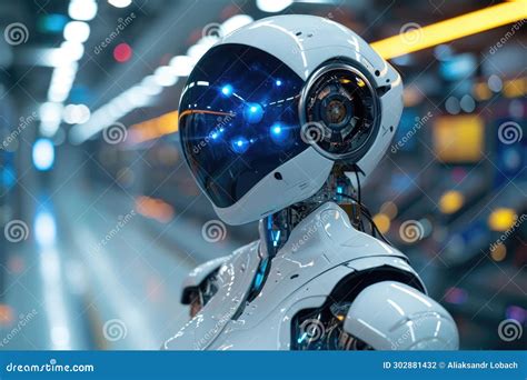 the robot communicates with artificial intelligence deep learning