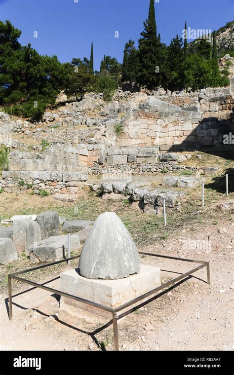 The Ruins In Delphi An Archaeological Site In Greece At The Mount Parnassus Delphi Is Famous