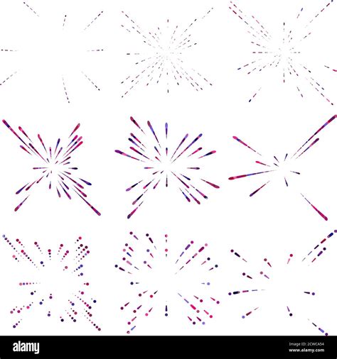 Radialradiating Lines Abstract Burst Explosion Fireworks Fxconcentric Circular Lines