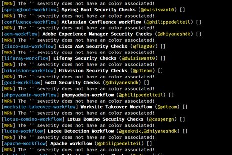 Workflow Templates Do Not Require Severity Info Issue Projectdiscovery Nuclei GitHub