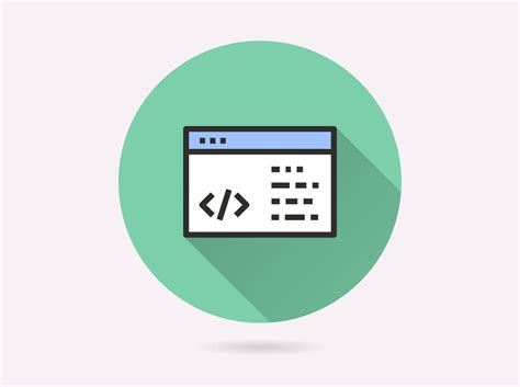 Programming Code Icon For Graphic And Web Design Vector Art At Vecteezy