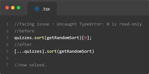How Spread Operators Can Prevent Typeerror Ashfiquzzaman Sajal Posted