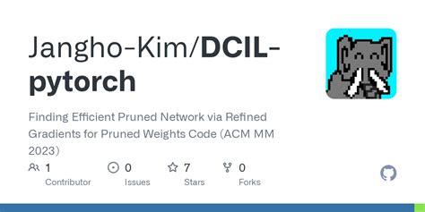 Github Jangho Kim Dcil Pytorch Finding Efficient Pruned Network Via